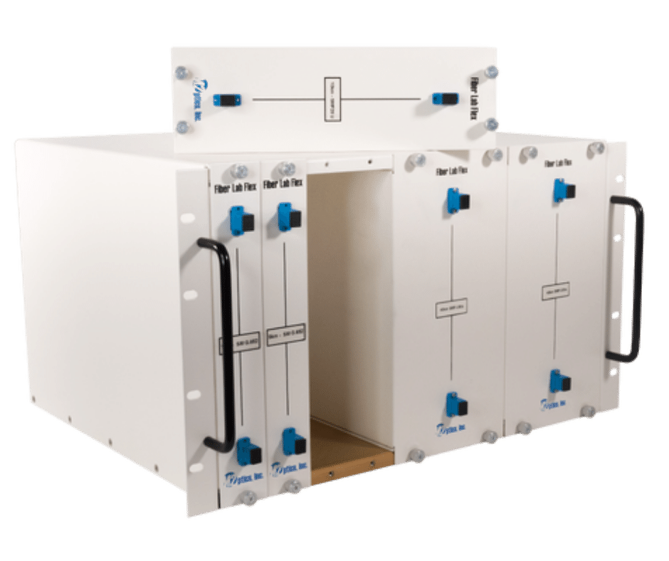 Fiber Lab Flex Modular Chassis With Custom Optical Fiber Spools